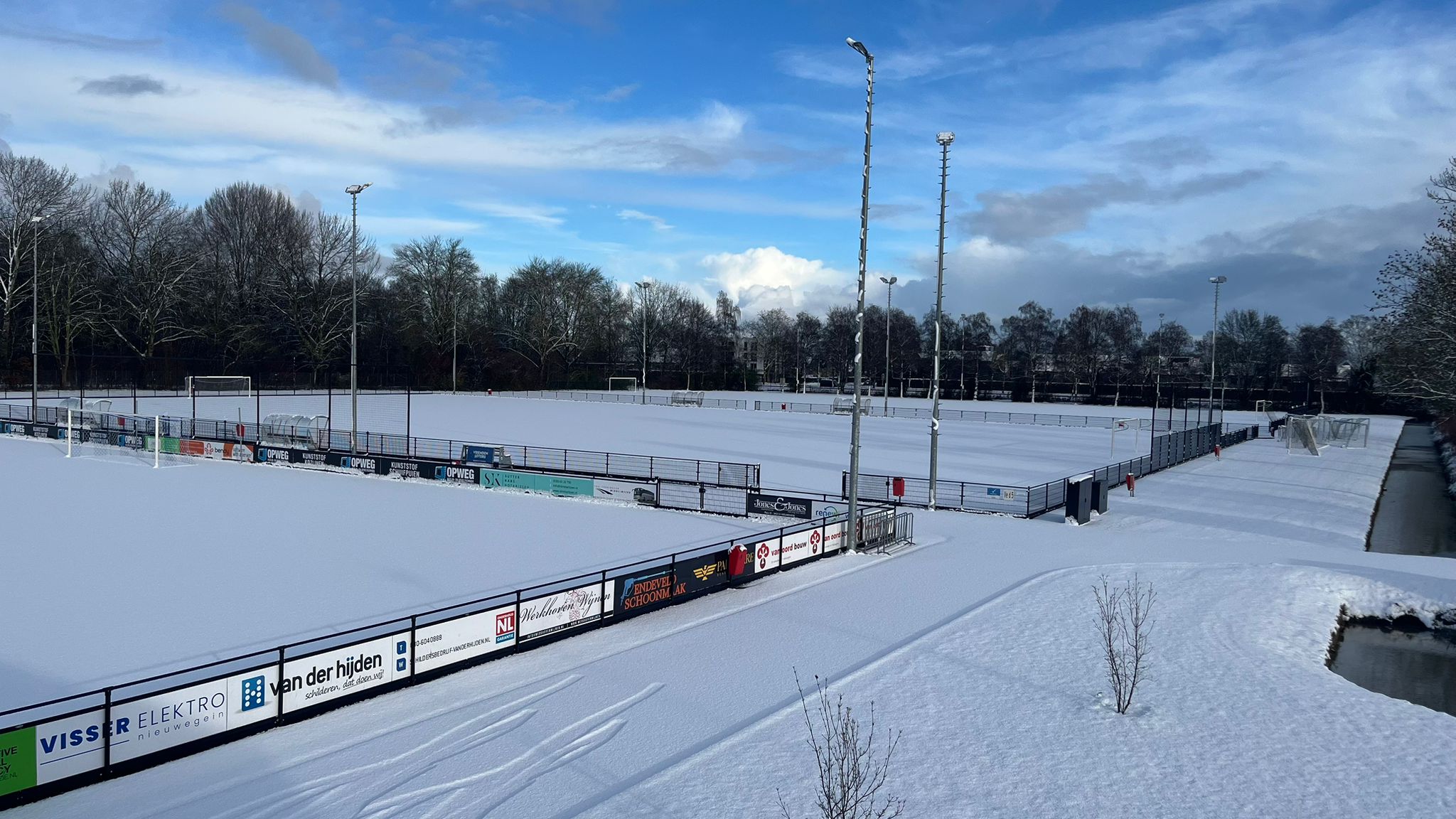 Code winter: alle trainingen afgelast en velden gesloten | sv Parkhout